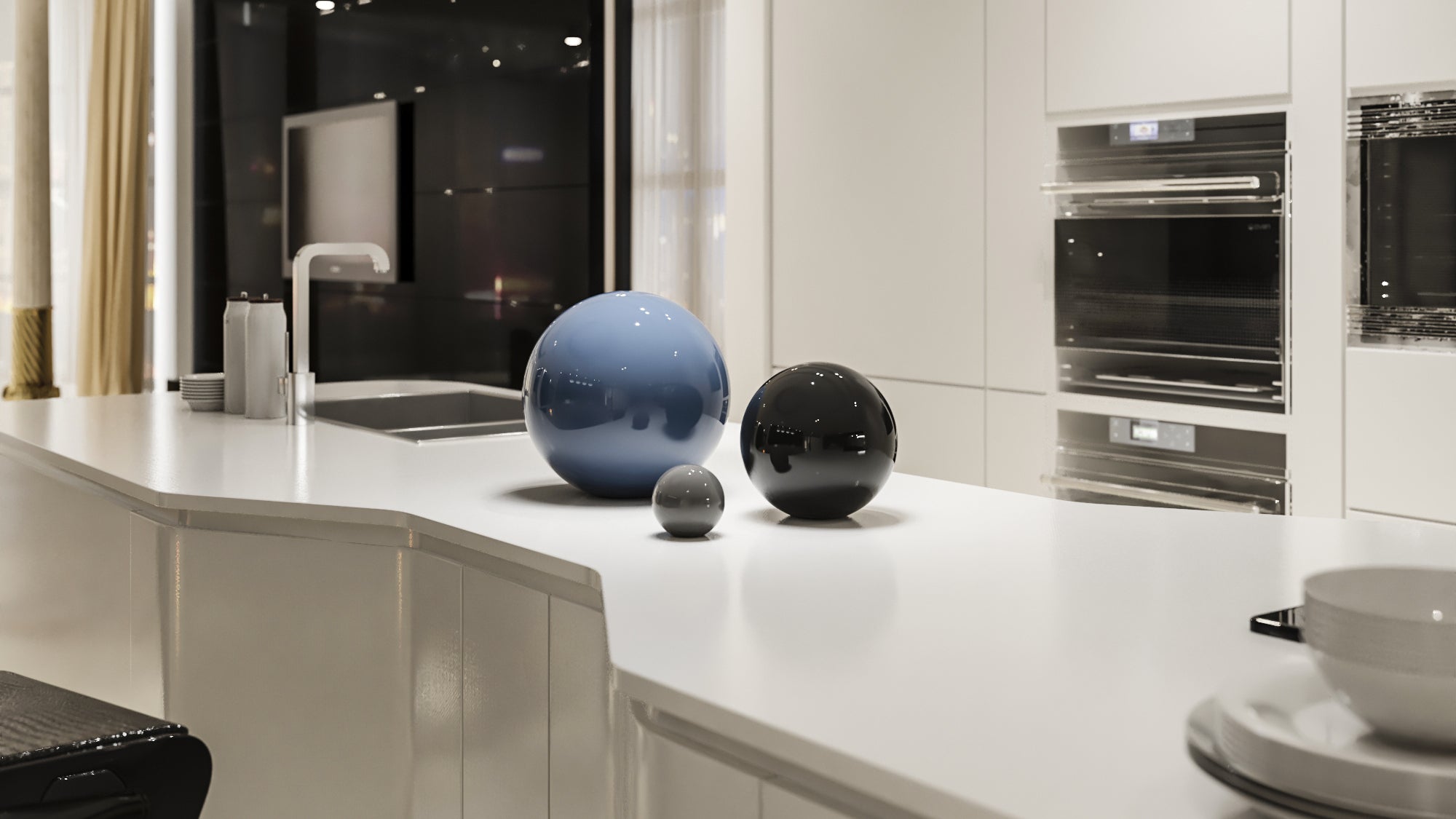 Spheres Sets - Sculpture for home decor - Decorative Accents ...